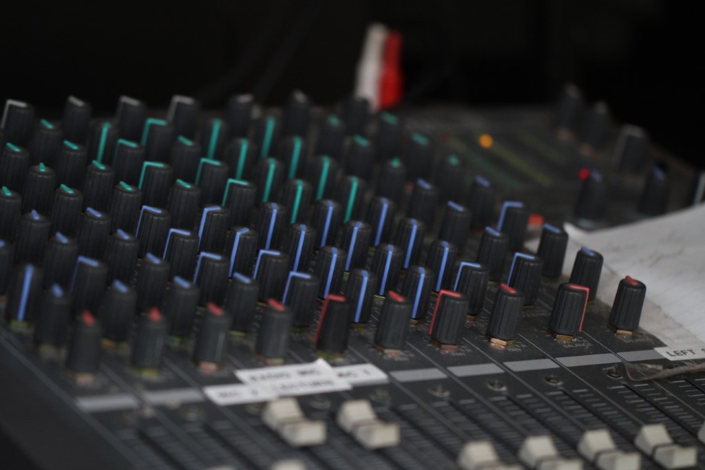 Sound desk – St John's Anglican Church Greenwood